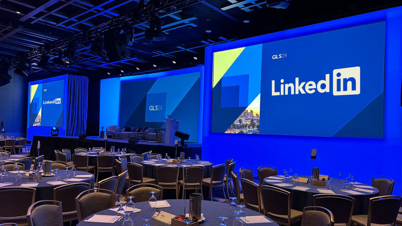 LinkedIn Global Leadership Meeting | Bright AV Executive Event Production